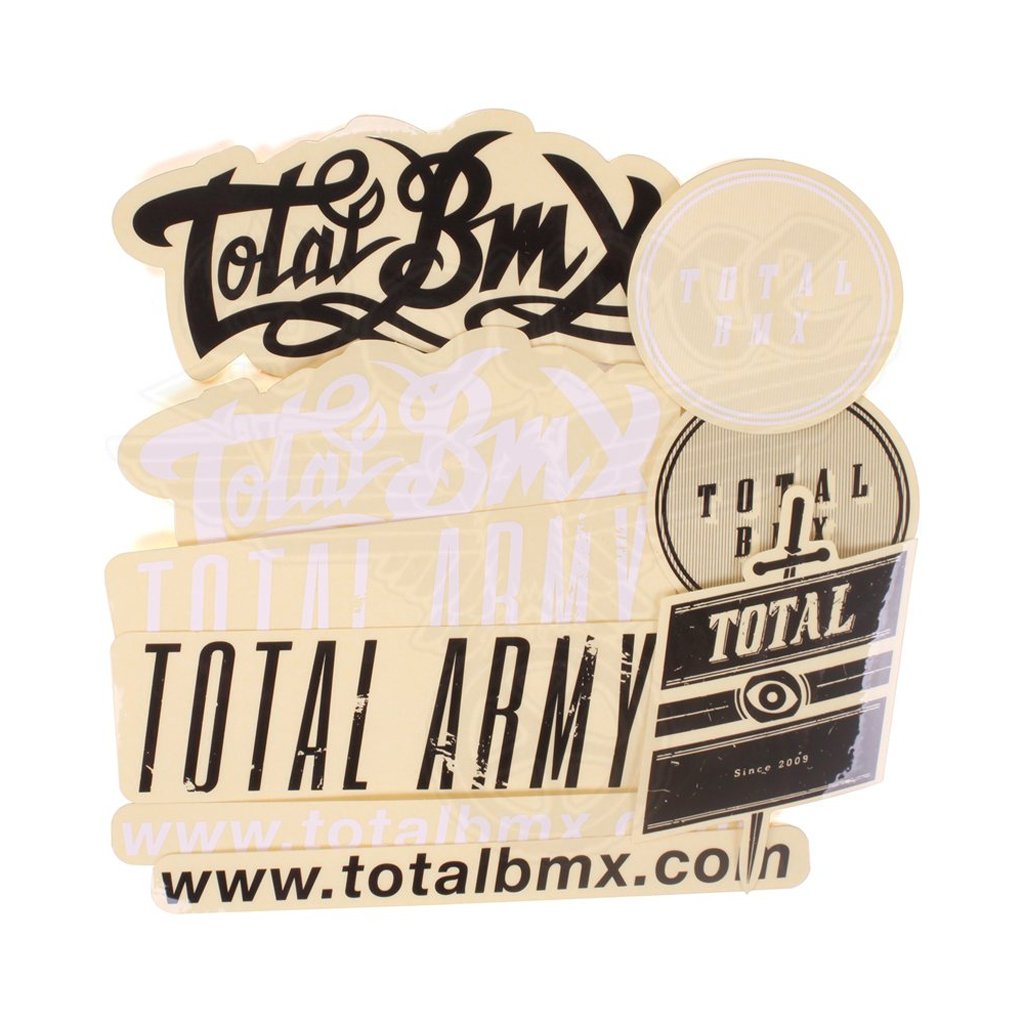Total BMX Stickers and decals | Online Shop